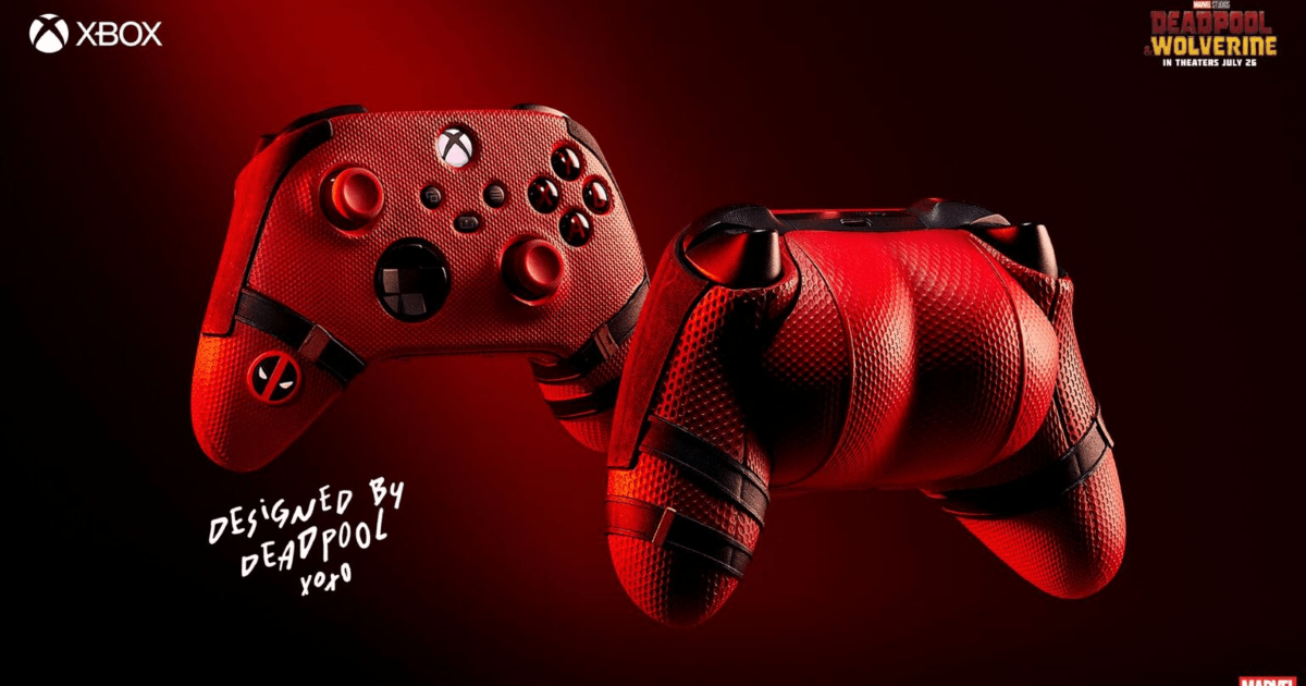Deadpool & Wolverine Gets Cheeky Controller and Custom Series X Giveaway