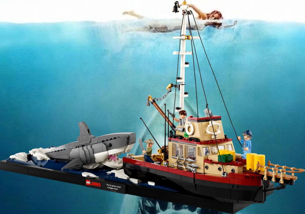 Jaws Gets Retold in LEGO in Video for New Set