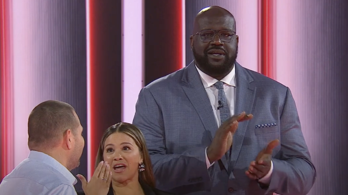 Exclusive Lucky 13 Clip Shows Contestant Rapping for Shaquille O’Neal ...
