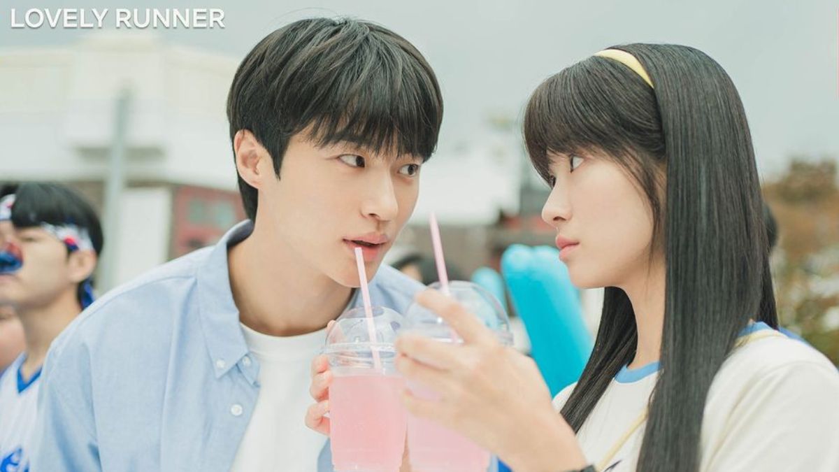 Lovely Runner's Two New Posters Tease Kim Hye-Yoon and Byeon Woo-Seok's ...