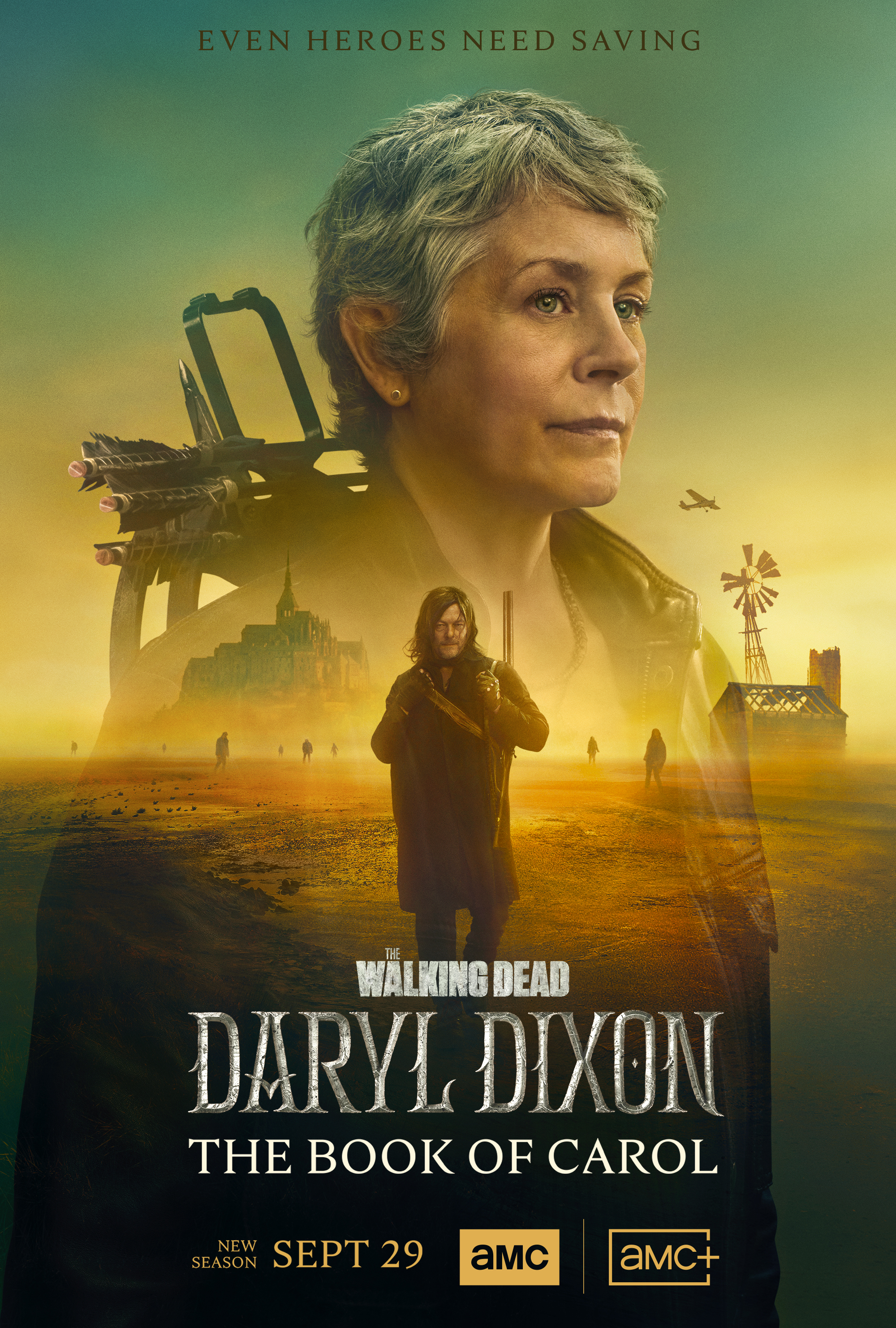 Daryl Dixon Season 2 Teaser Trailer & Posters Highlight Daryl & Carol's ...