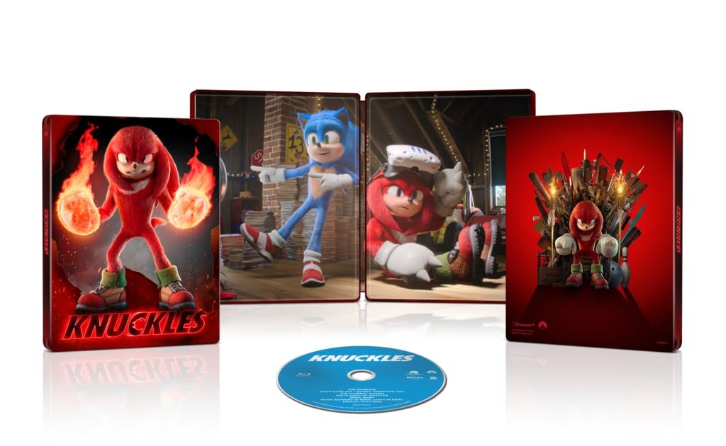 Knuckles Blu-ray SteelBook Review: Sonic Spin-off Gets Stylish Release