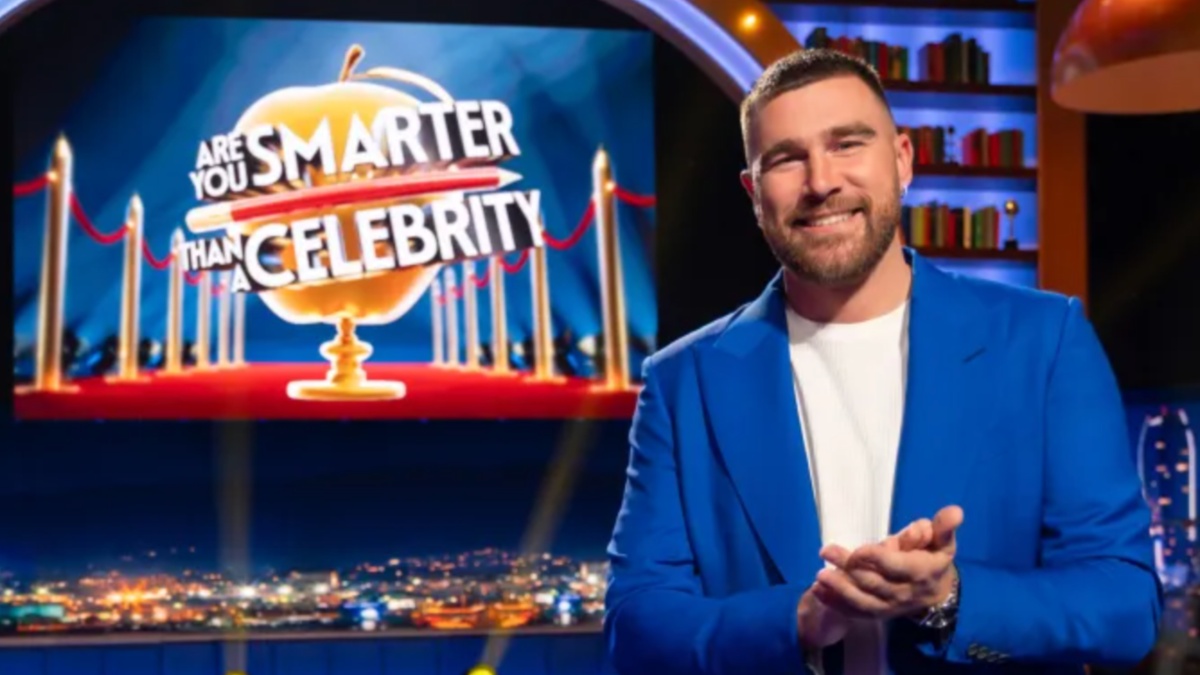 Are You Smarter Than A Celebrity Trailer: Travis Kelce Game Show