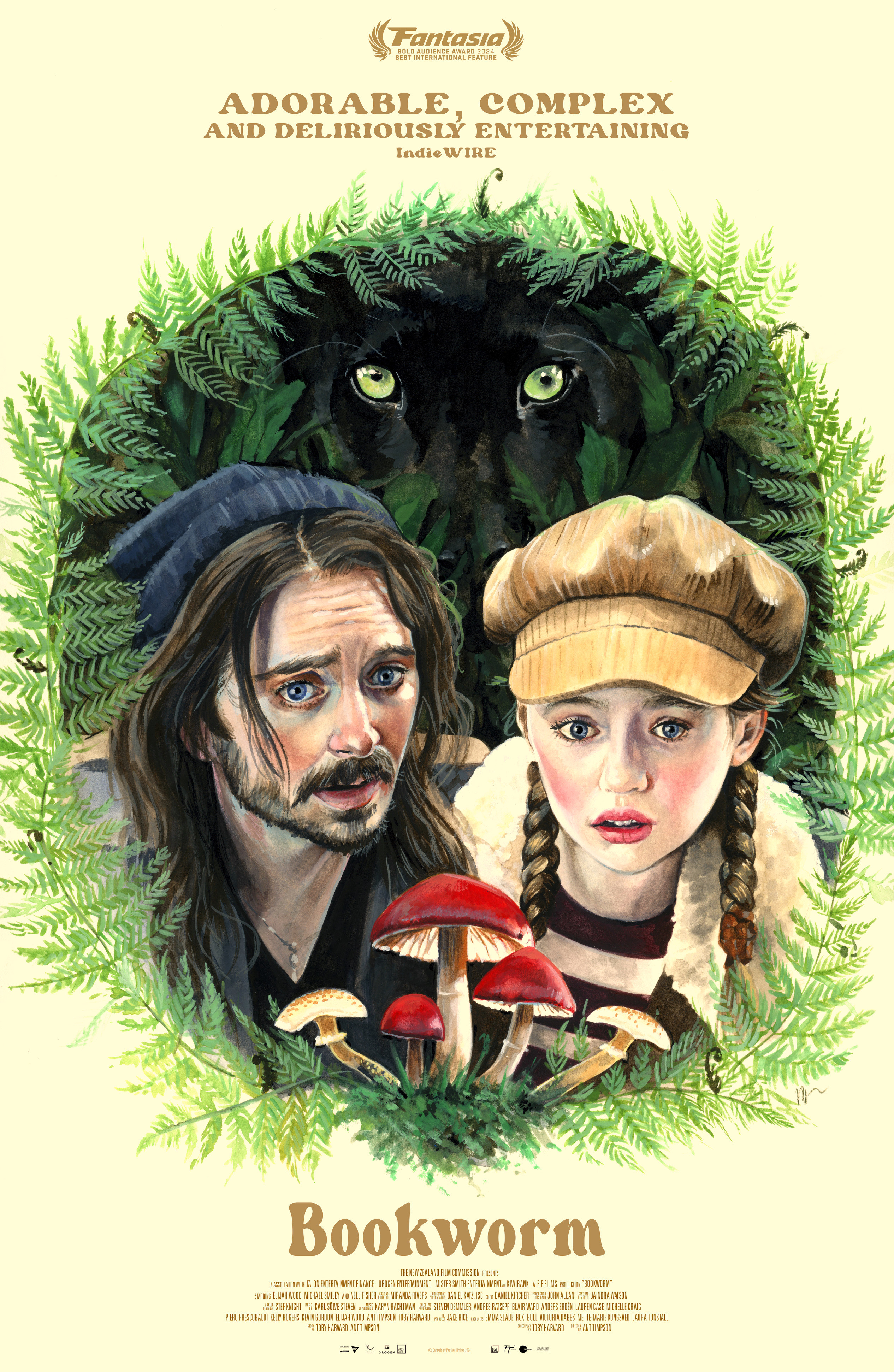 Elijah Wood & Nell Fisher Search for the Canterbury Panther in Bookworm ...