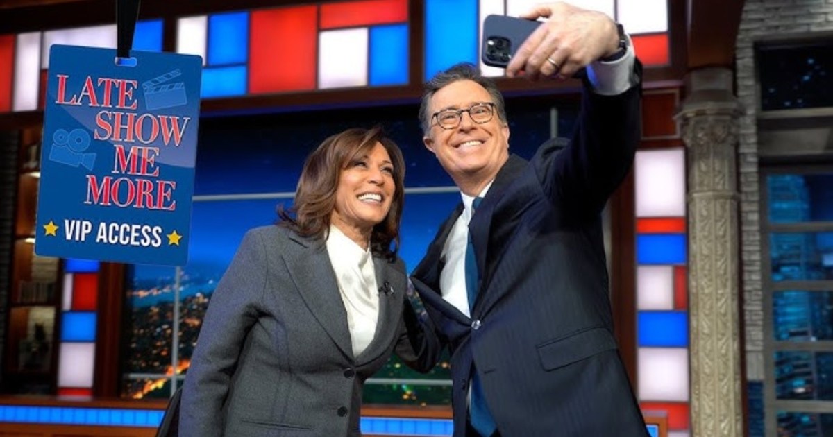 What Did Kamala Harris Say in Stephen Colbert Interview?