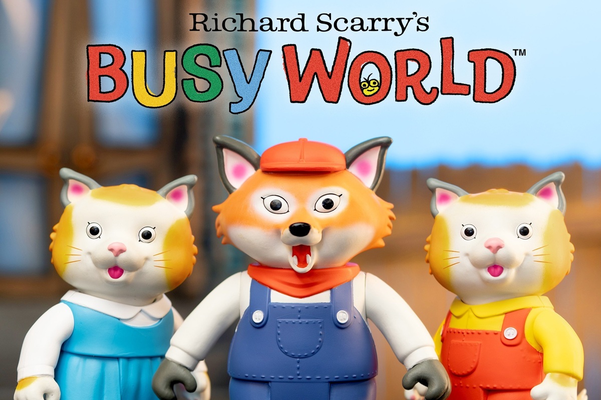 Exclusive Look at Super7's ReAction Figures Based on Richard Scarry's ...