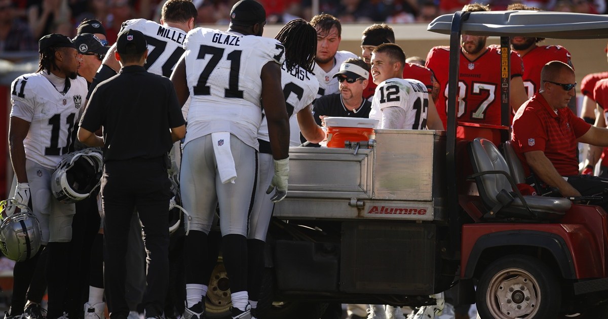 Why Did Raiders Aidan O'Connell Miss Game vs. Falcons? Injury Details