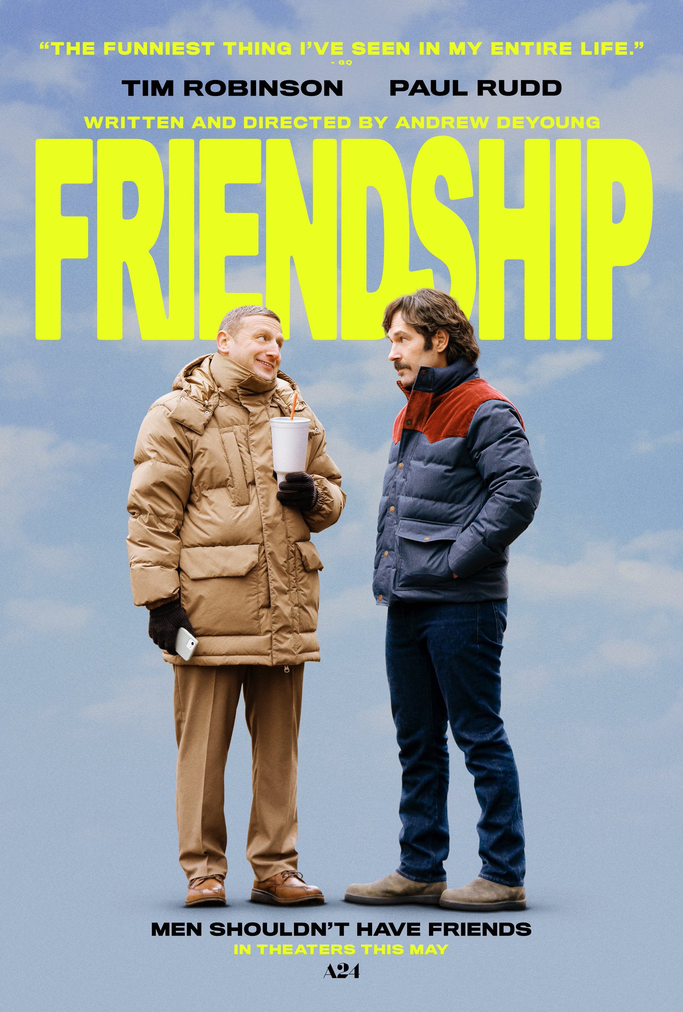 Friendship Trailer Previews A24 Comedy Movie With Tim Robinson and Paul ...