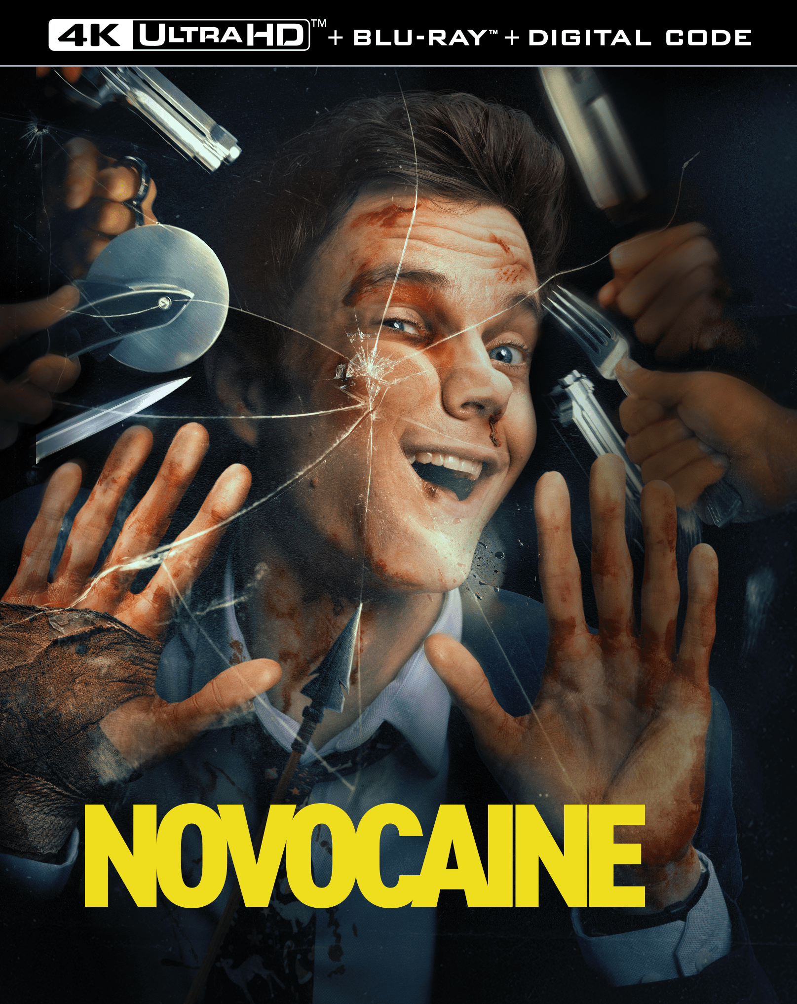 Novocaine Digital, 4K, Blu-ray, & DVD Release Dates Set for Jack Quaid ...