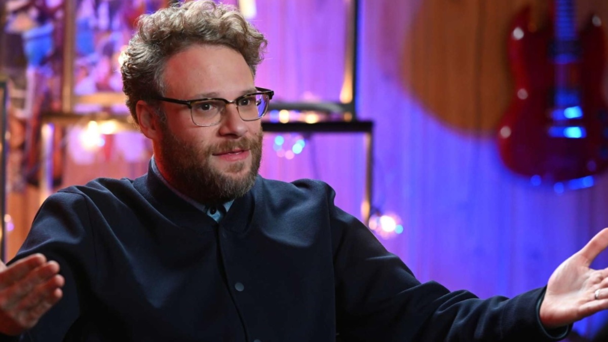 Seth Rogen Avoids James Franco’s Name in Drew Barrymore Interview