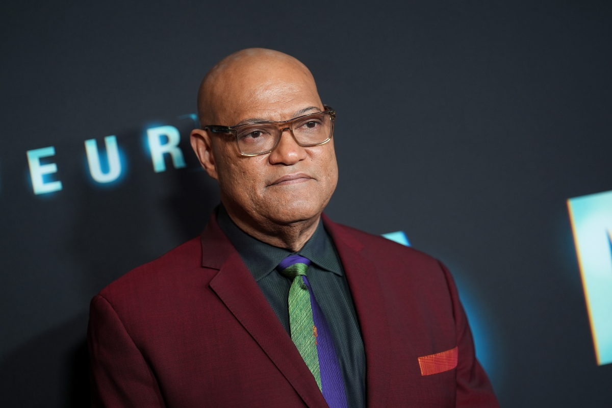 Laurence Fishburne Gets Emotional Seeing Dad's Photo for First Time