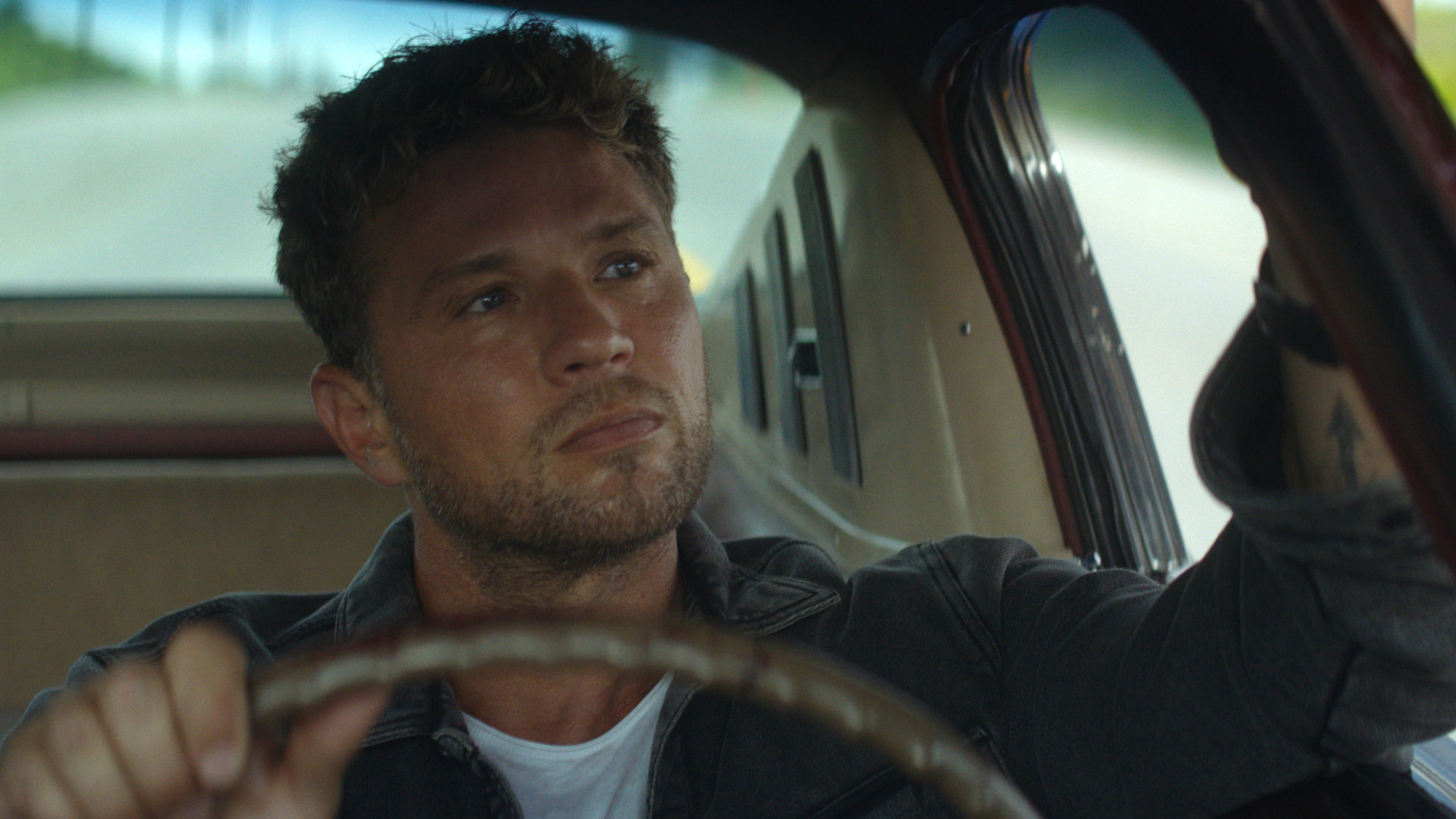 Ryan Phillippe Is a Former Nascar Mechanic in Motorheads Trailer
