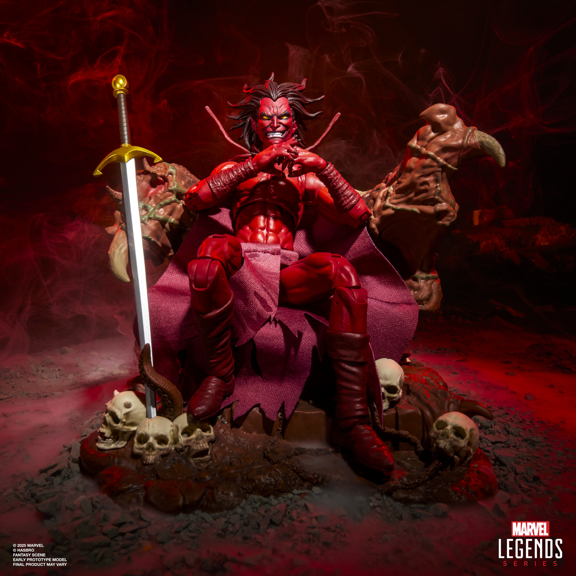 Mephisto Gets Devilishly Cool Marvel Legends Figure Following MCU Debut ...