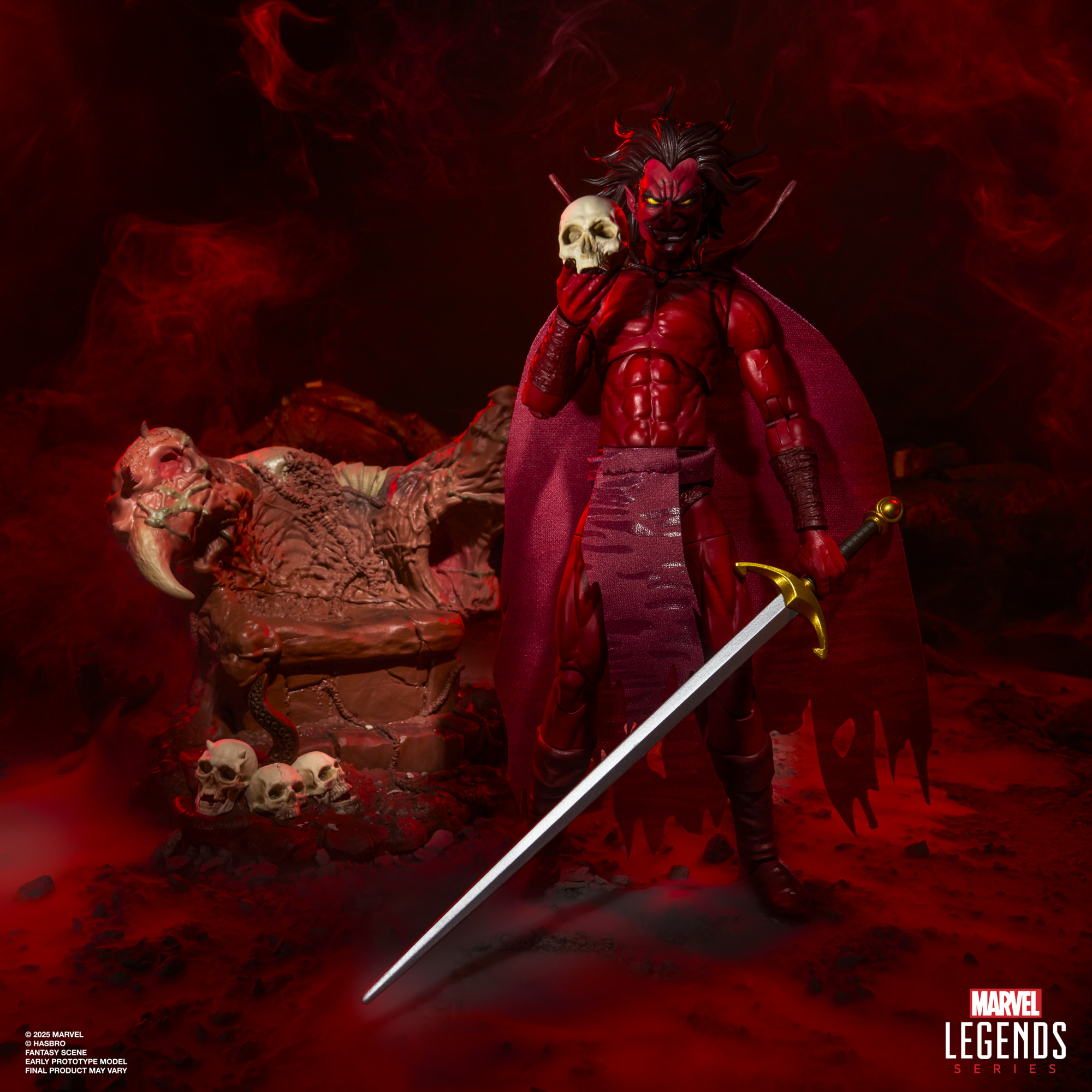 Mephisto Gets Devilishly Cool Marvel Legends Figure Following MCU Debut ...