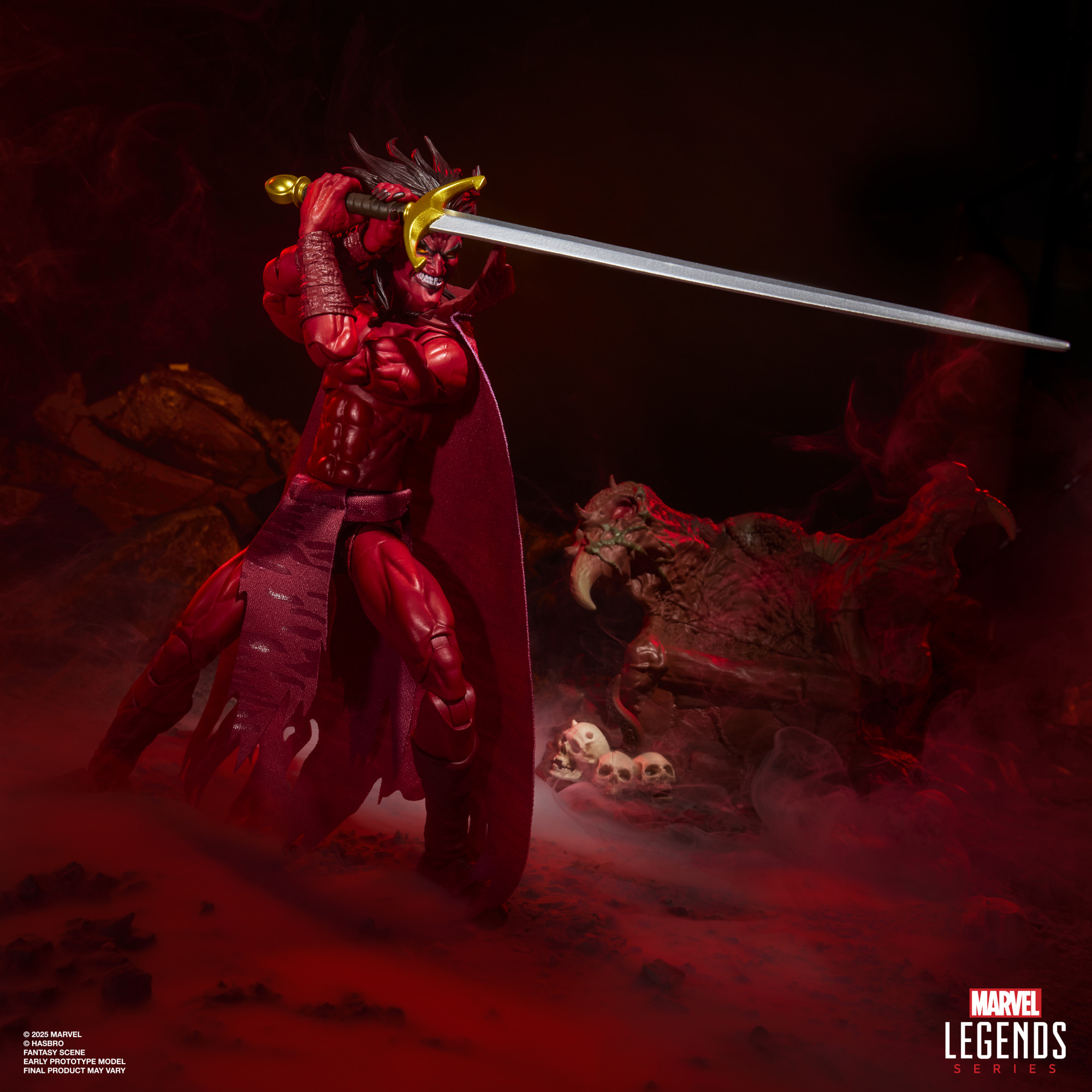 Mephisto Gets Devilishly Cool Marvel Legends Figure Following MCU Debut ...
