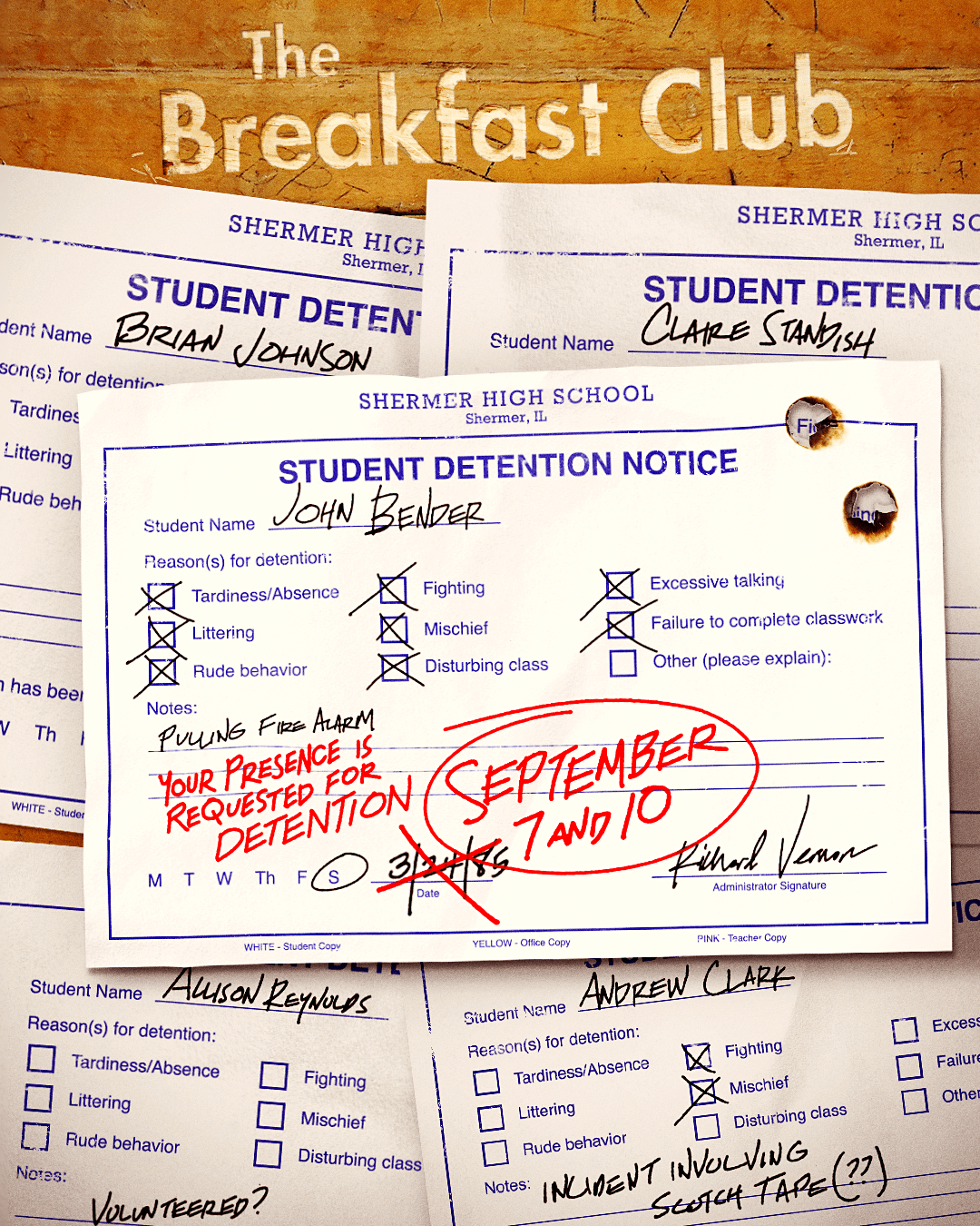 The Breakfast Club Rerelease Date Set for 40th Anniversary