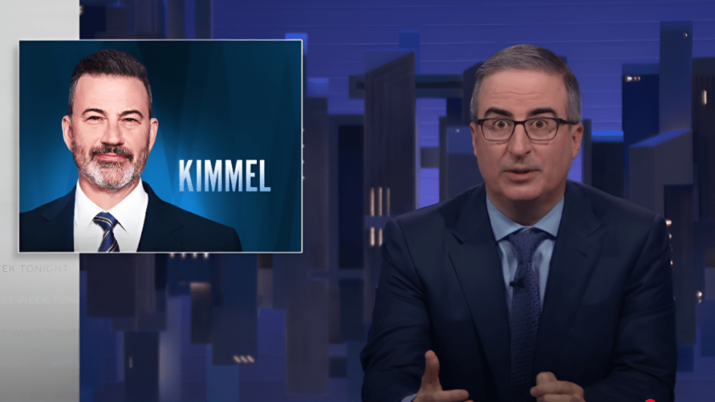 John Oliver Had This To Say About Jimmy Kimmel’s Suspension