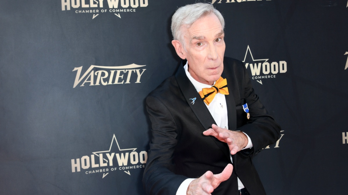 Bill Nye Gets Honored With Star on Hollywood Walk of Fame