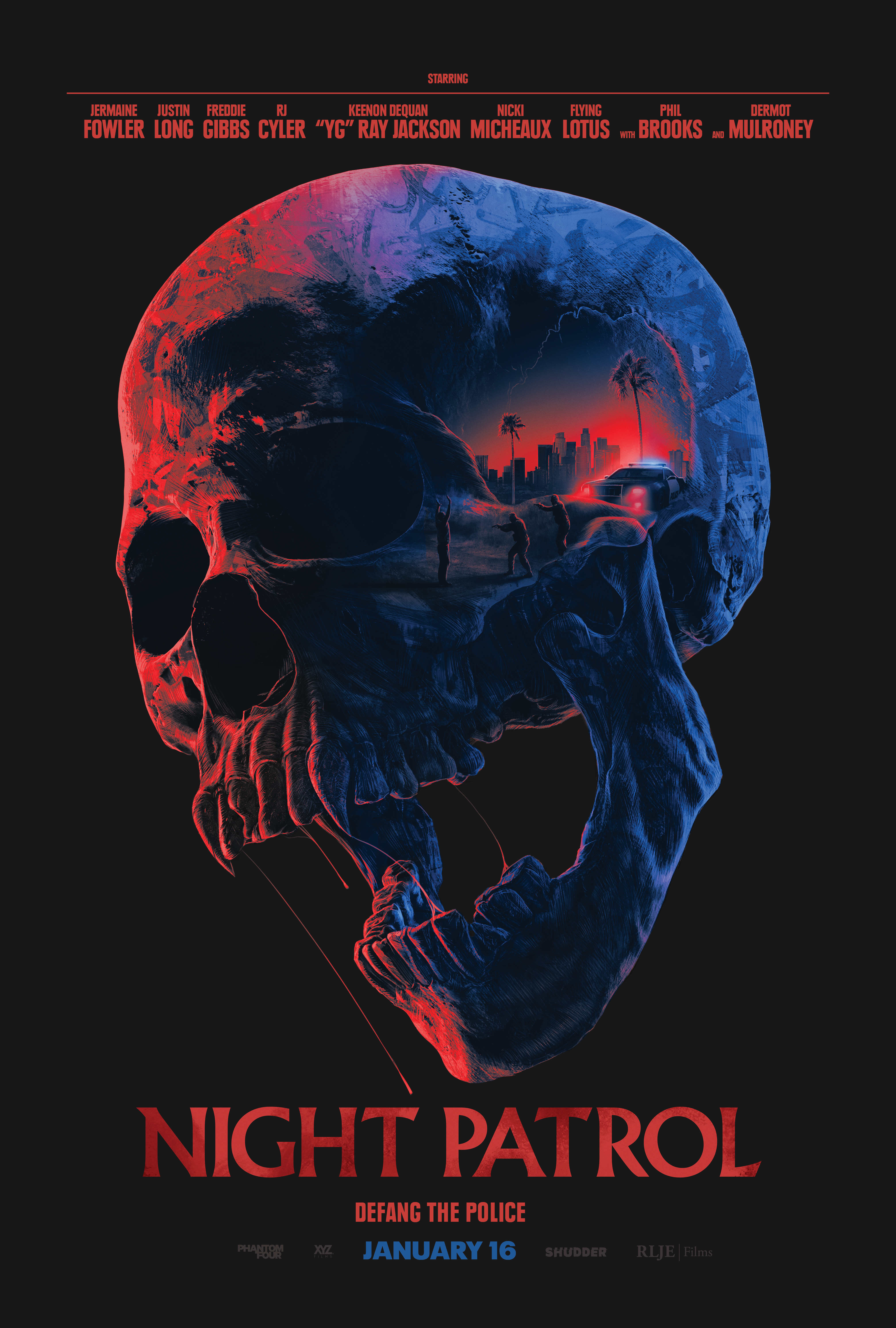 Star-Studded Vampire Cop Movie Gets First Poster & Release Date