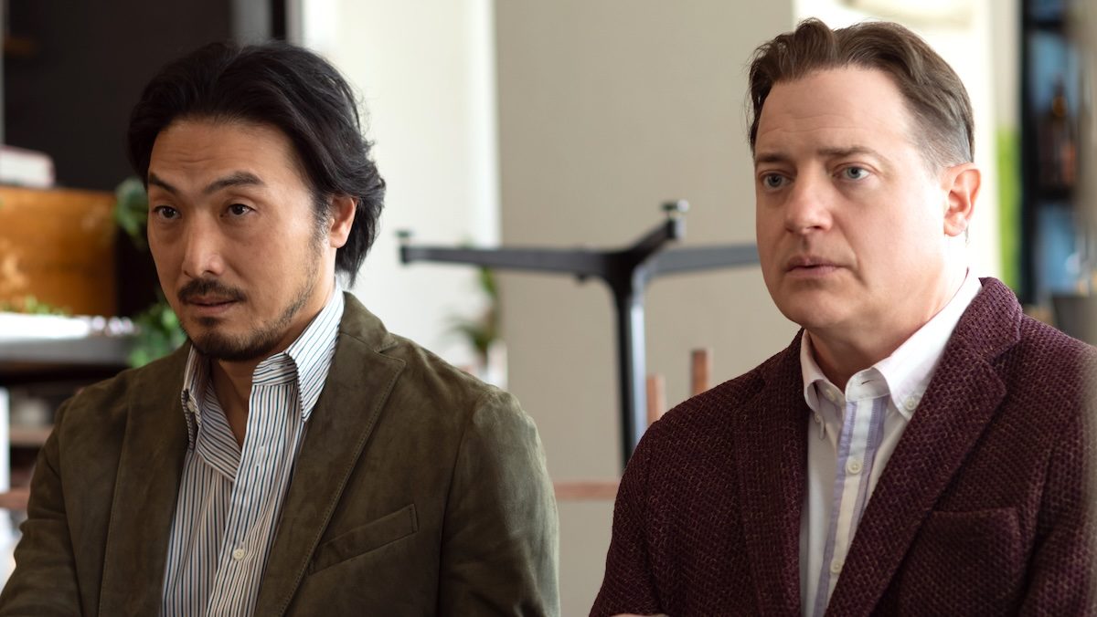 Brendan Fraser & Takehiro Hira Talk Rental Family's Toothpaste ...