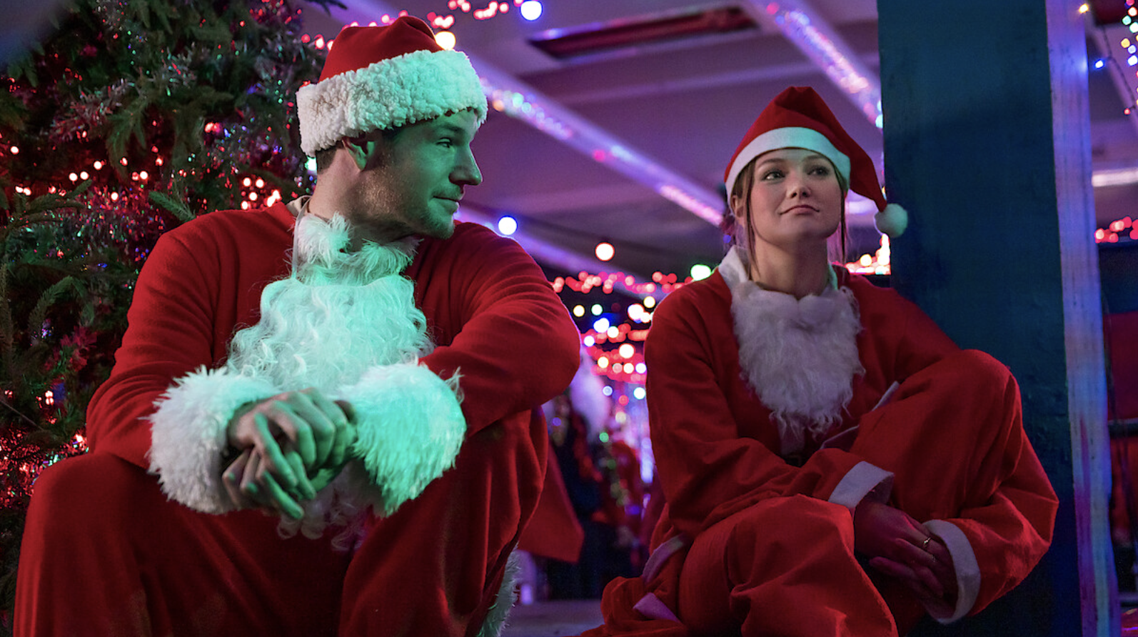 Olivia Holt & Connor Swindells Talk Netflix's Fun Christmas Movie ...