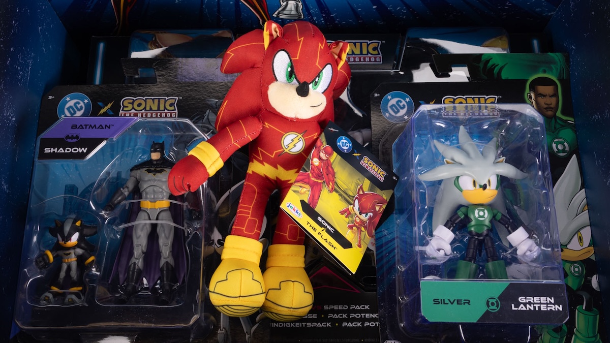 Giveaway: DC x Sonic the Hedgehog Gift Boxes Feature Jakks' Crossover Toys