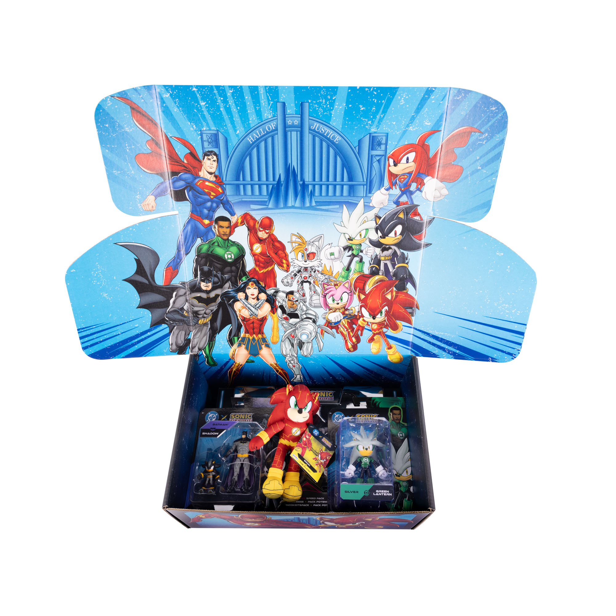 Giveaway: DC x Sonic the Hedgehog Gift Boxes Feature Jakks' Crossover Toys