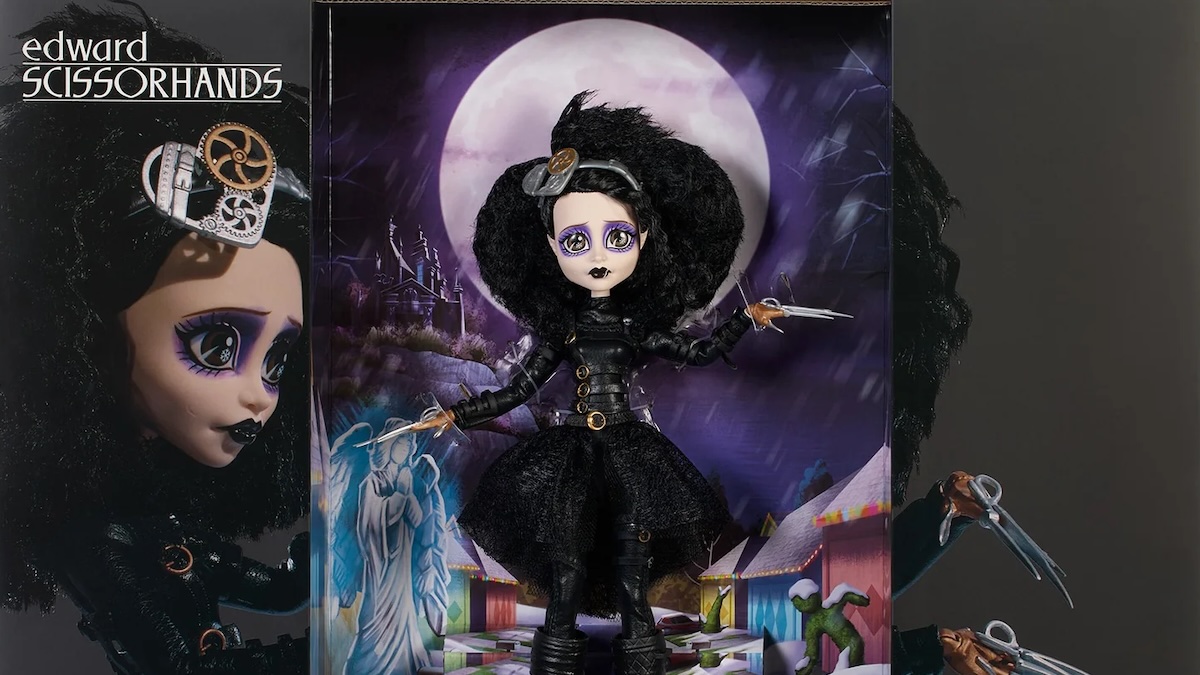 Monster High Skullector Edward Scissorhands Doll Is a Perfect Collab