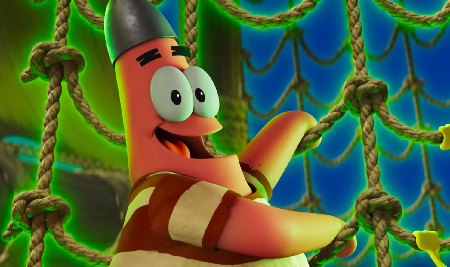 Patrick Star Wears Pirate Outfit All Wrong in Exclusive The SpongeBob ...