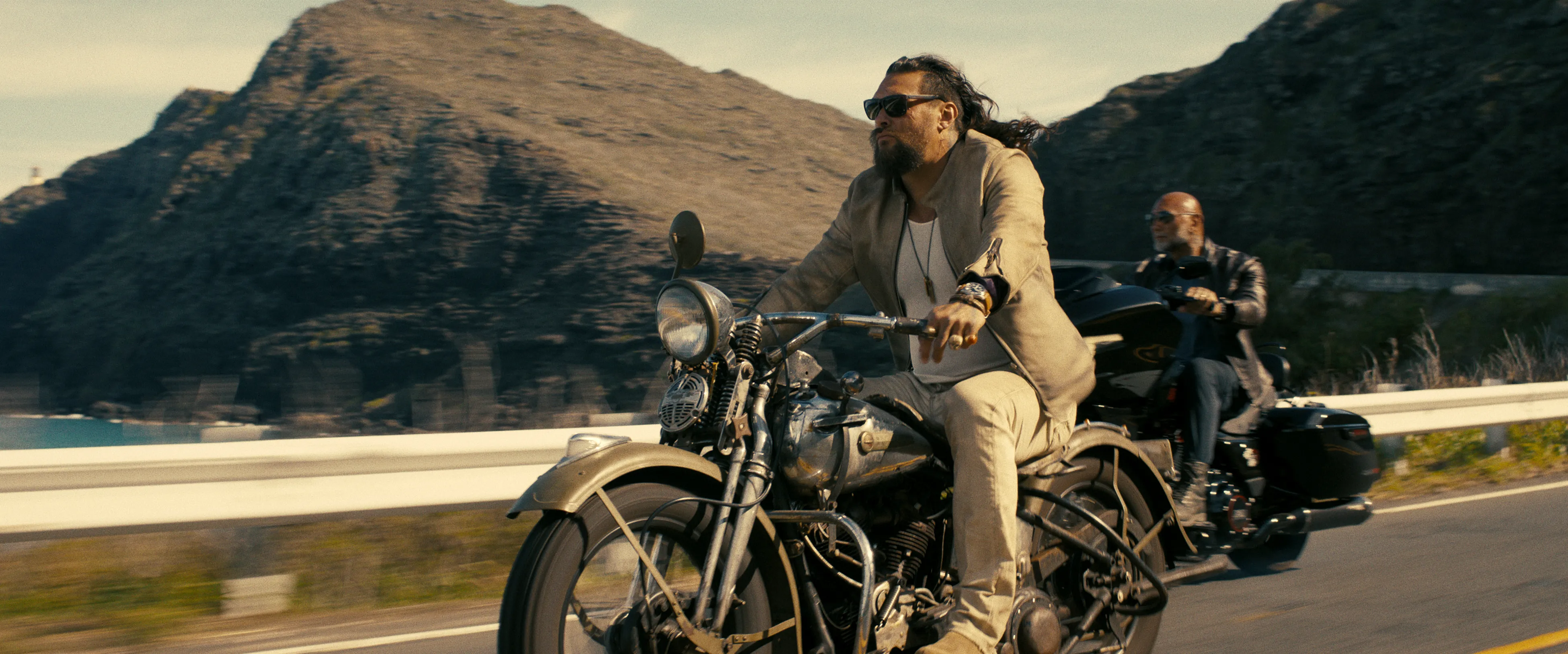 Dave Bautista & Jason Momoa’s 2026 Action Movie Gets First Look Photos