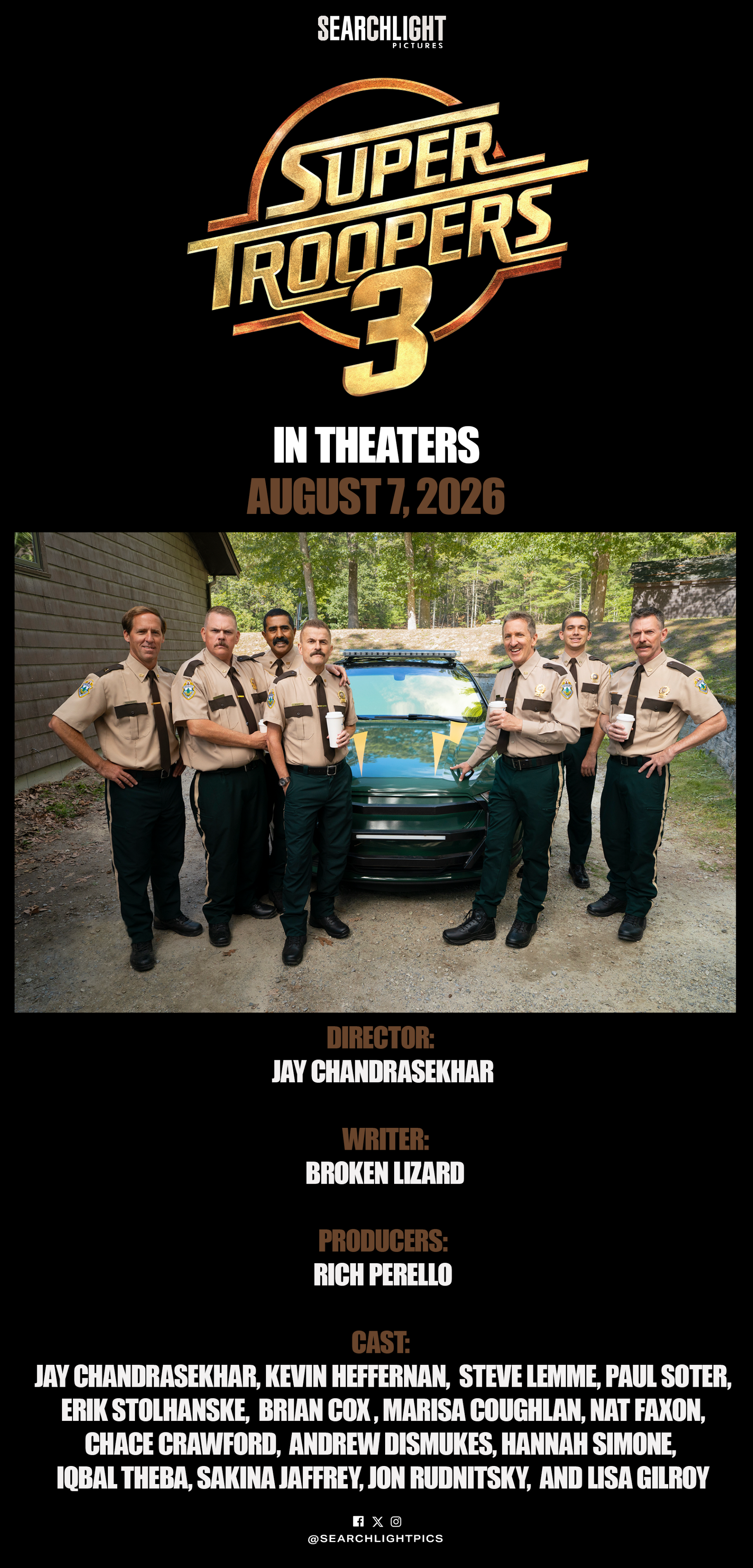 Super Troopers 3 Gets Release Date, First Photo for Broken Lizard Movie