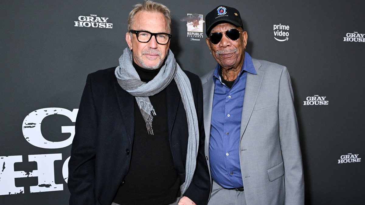 Kevin Costner & Morgan Freeman on Their Robin Hood Reunion After 35 Years
