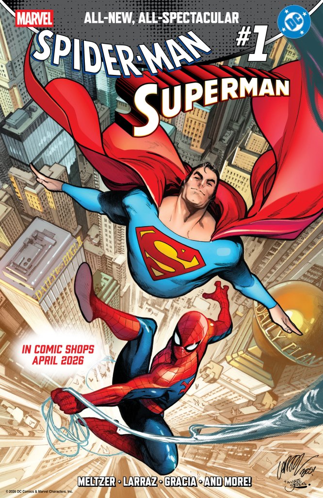 Superman & Spider-Man Get Epic Crossover, First Details & Release Date ...