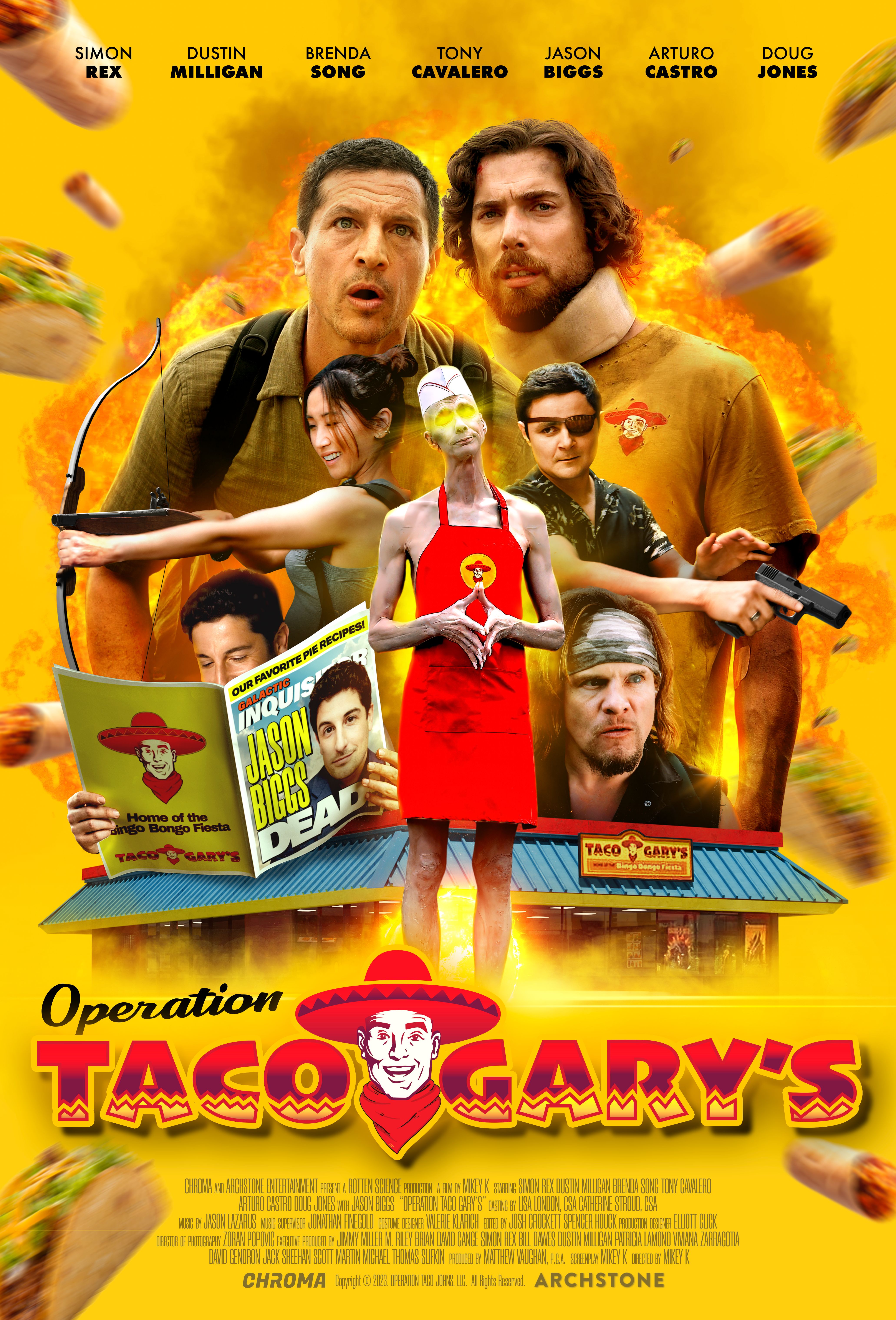Brenda Song & Jason Biggs Comedy Movie Operation Taco Gary's Gets Trailer