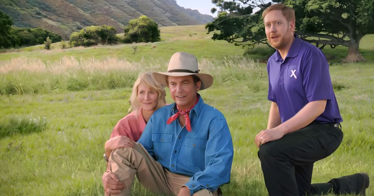Sam Neill, Jeff Goldblum & More Have Jurassic Park Reunion in Super Bowl Ad