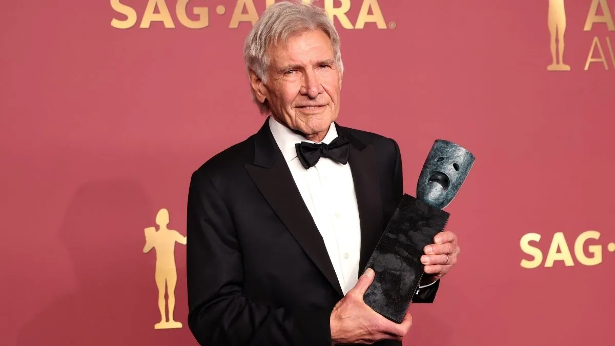 Harrison Ford Says He’s at ‘Half Point’ of Career After Actor Award Win