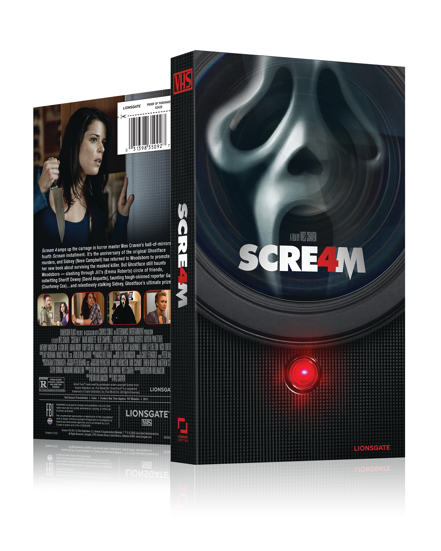 Scream 4 4K Sets Release Date, Gets Killer SteelBook & VHS Releases