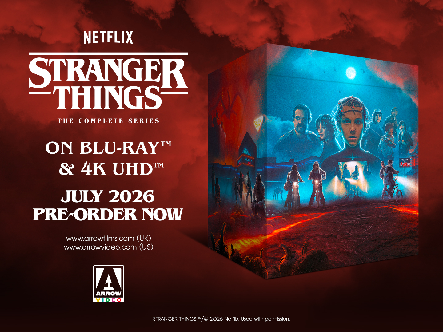 Stranger Things Blu-ray & 4K UHD Release Date Set for Entire Netflix Show