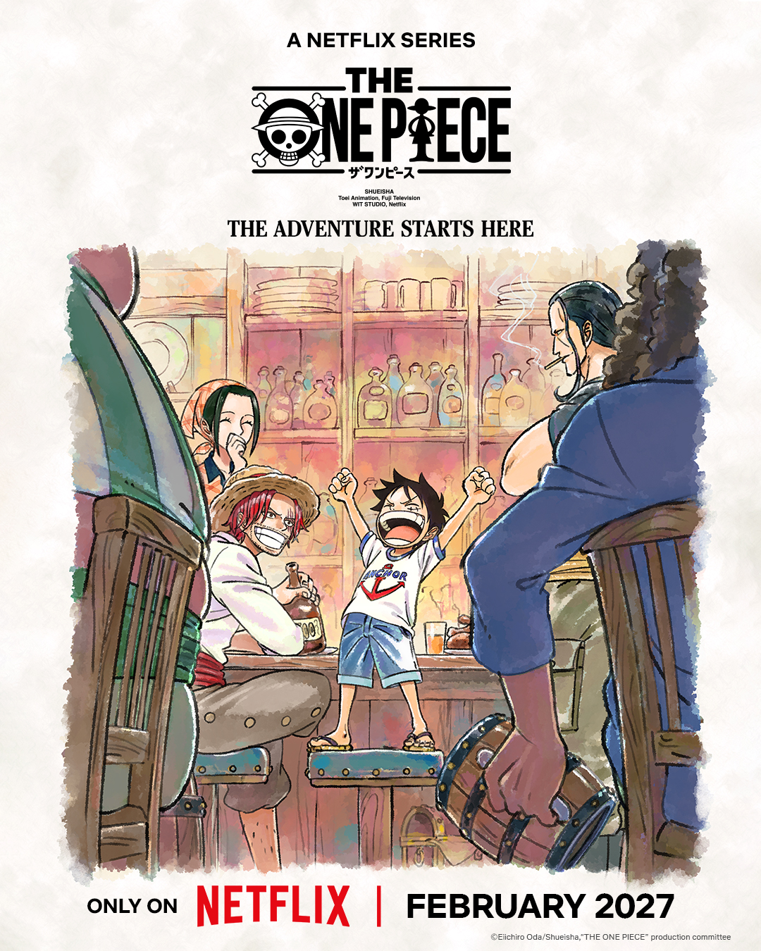 The One Piece: Netflix Anime Remake Gets Release Date Window, Poster ...