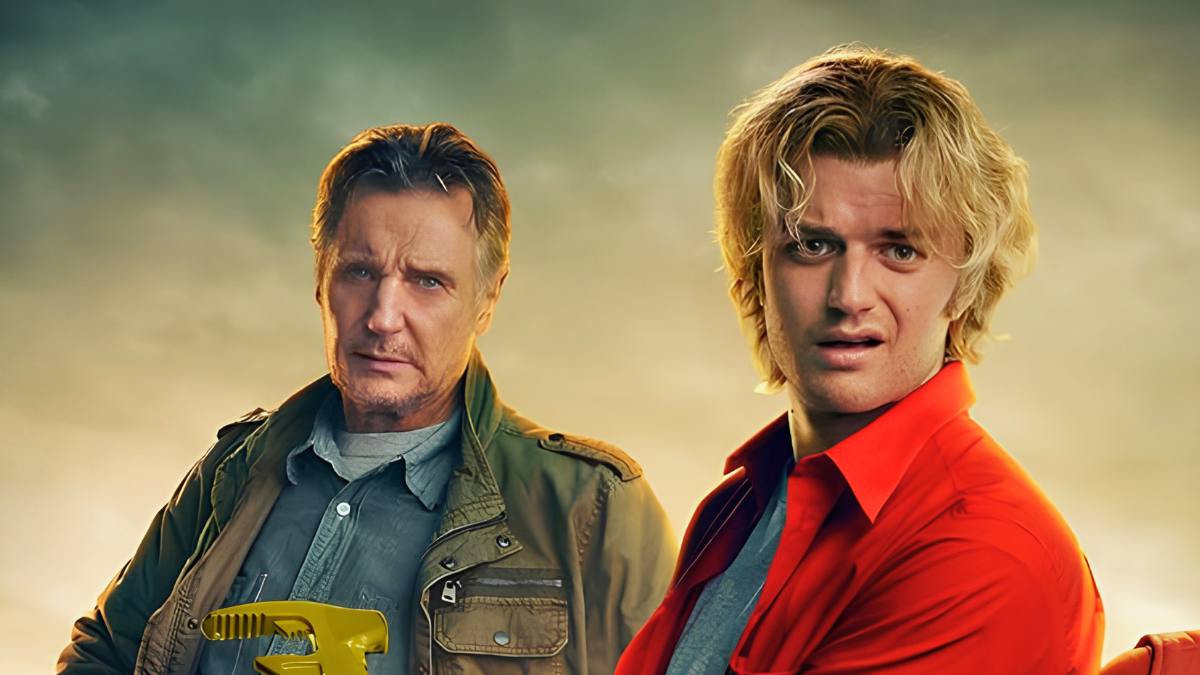 Liam Neeson & Joe Keery’s New Sci-Fi Horror Sets Streaming Release Date