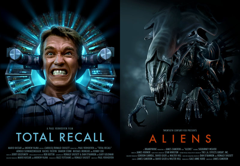 Six Exclusive Poster Pairings from Alternative Movie Posters
