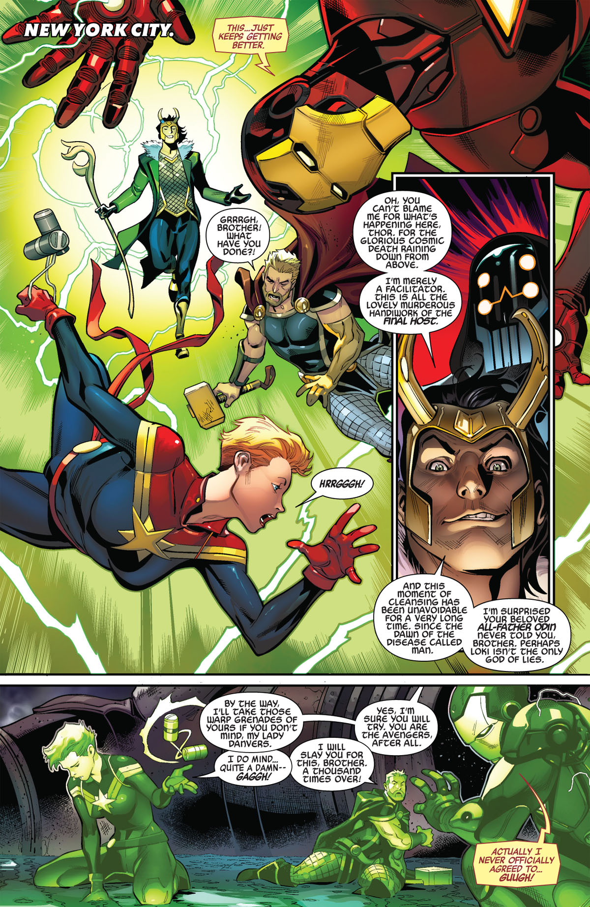 Exclusive Preview: Avengers #3 Pits the Team Against the Dark Celestials
