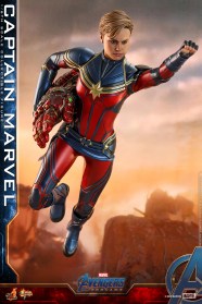 Hot Toys Debuts Avengers Endgame Captain Marvel Figure Hot Toys Debuts Avengers Endgame Captain Marvel Figure