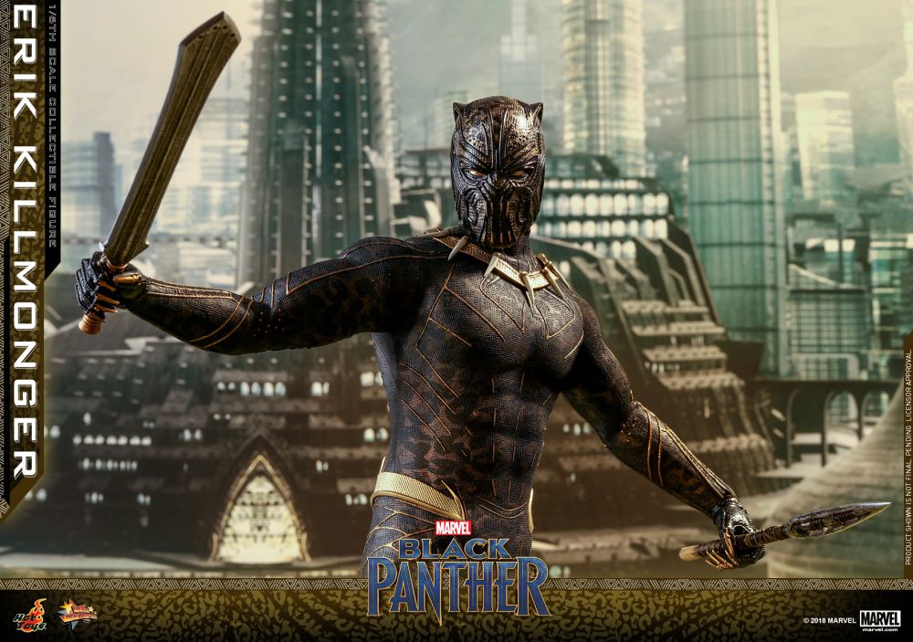 The Killmonger Hot Toy is Here to Steal the Show