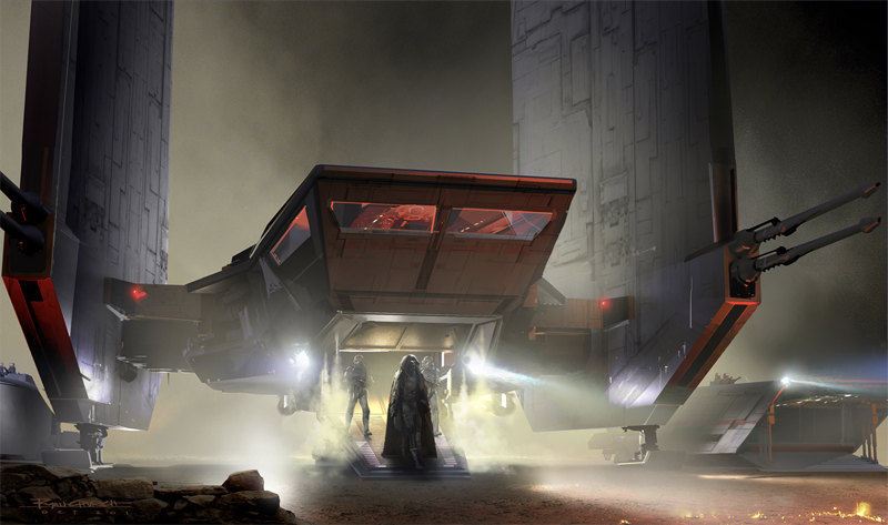 Force Awakens Concept Art Revealed by ILM