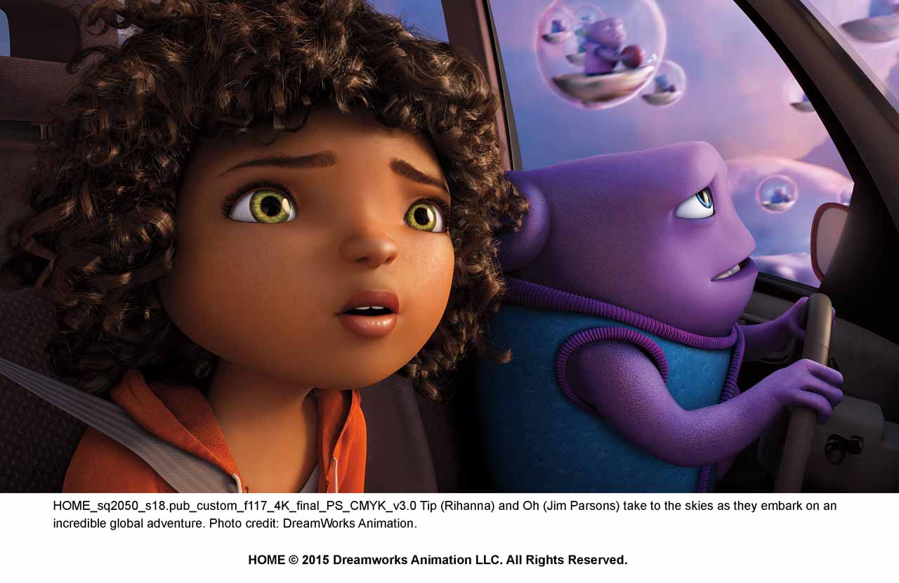 New Trailer for DreamWorks Animation's Home