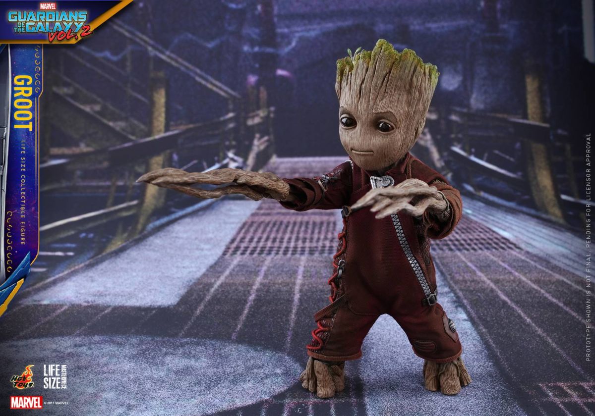 Hot Toys Reveal Life-Size Baby Groot Figure