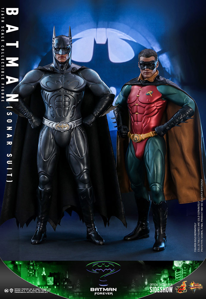 Hot Toys Unveils Batman Forever-Inspired Batman and Robin Figures!