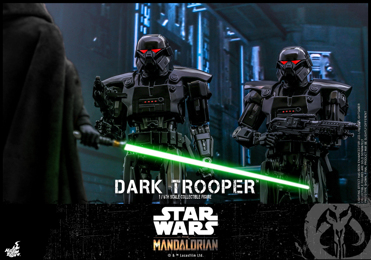 Hot Toys Unveils The Mandalorian's Dark Trooper Figure!