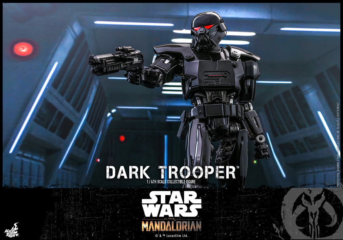 Hot Toys Unveils The Mandalorian's Dark Trooper Figure!